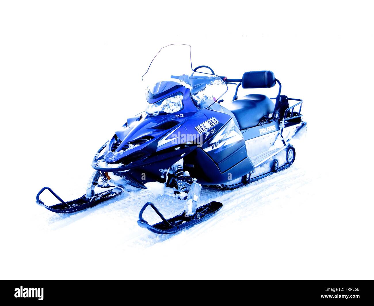 Snowmobile Cut Out Stock Images & Pictures - Alamy