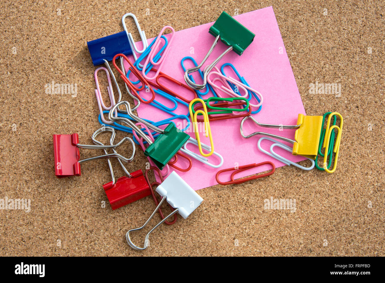 Scattered paper clips hi-res stock photography and images - Alamy