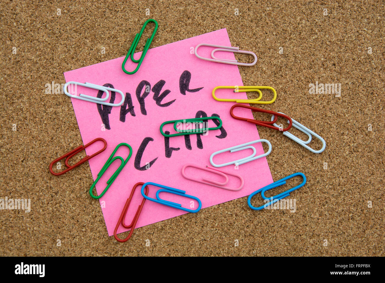 Scattered paper clips hi-res stock photography and images - Alamy