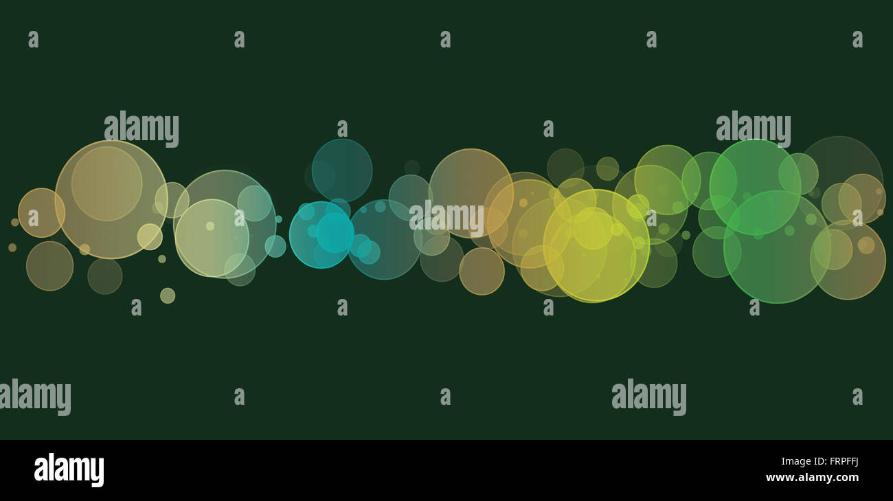 Colorful Bokeh Glitter Discs Banner Background Stock Photo - Alamy