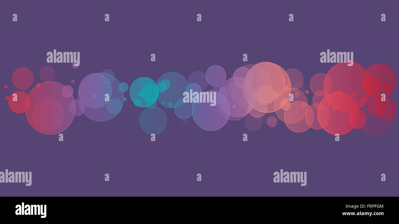 Colorful Bokeh Glitter Discs Banner Background Stock Photo - Alamy