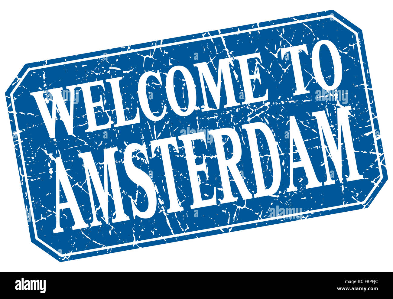Welcome to amsterdam Cut Out Stock Images & Pictures - Alamy