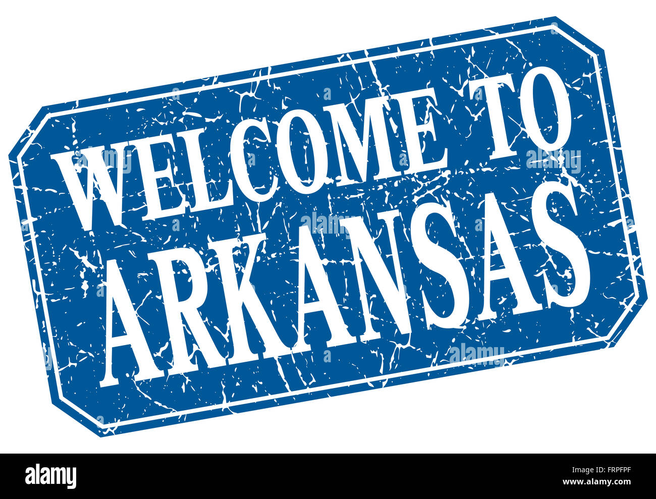 Welcome to arkansas sign Cut Out Stock Images & Pictures - Alamy