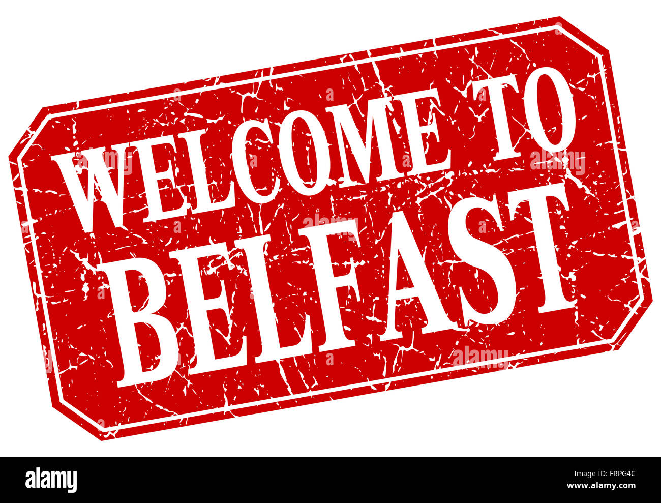 Welcome to belfast sign hi-res stock photography and images - Alamy
