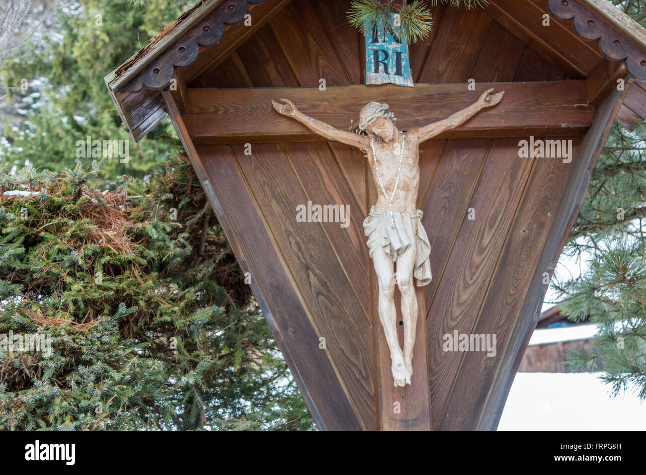 Crocifixion of Jesus of Nazareth, the King of the Jews is the meaning ...