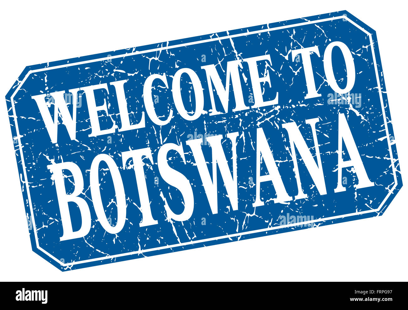 Botswana sign welcome hi-res stock photography and images - Alamy