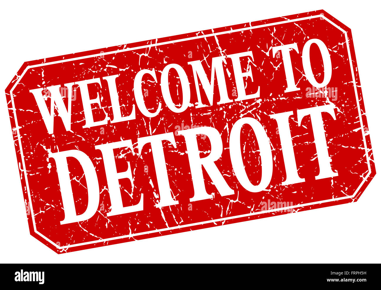 Welcome to detroit sign hi-res stock photography and images - Alamy