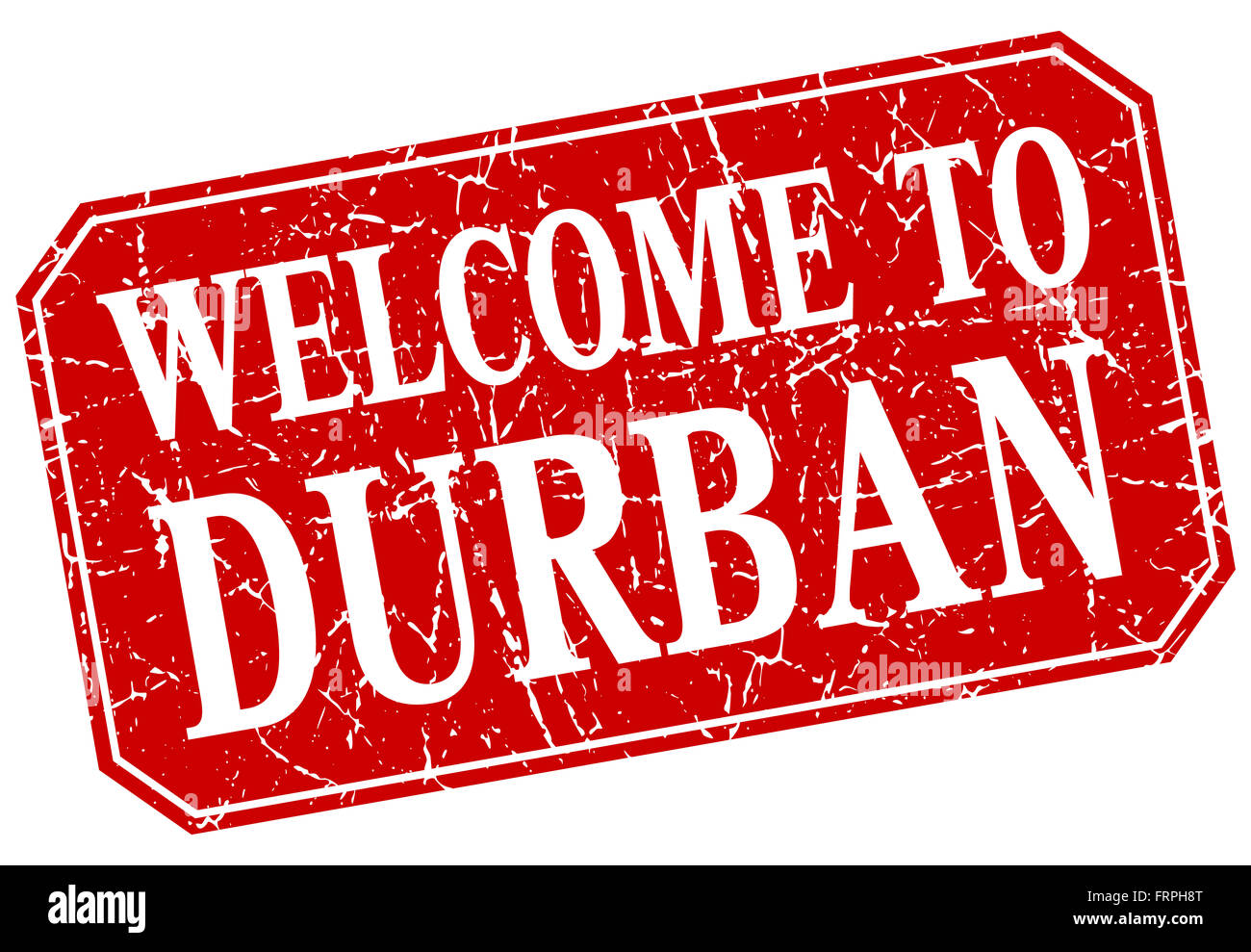 Welcome to durban Cut Out Stock Images & Pictures - Alamy