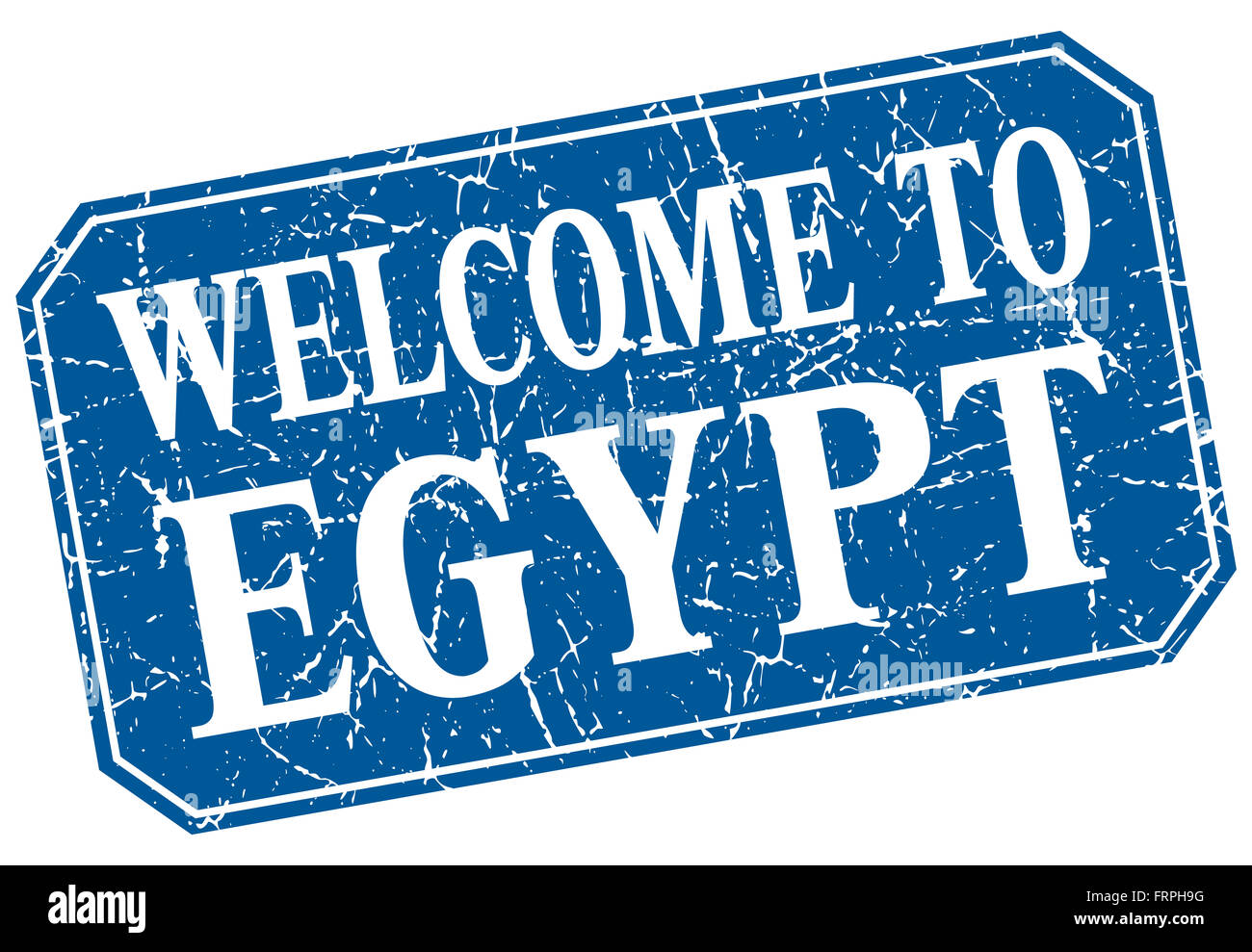 Welcome To Egypt Sign Cut Out Stock Images & Pictures - Alamy