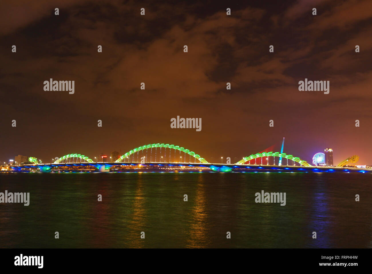 Dragon Bridge in Da Nang - Vietnam Stock Photo - Alamy