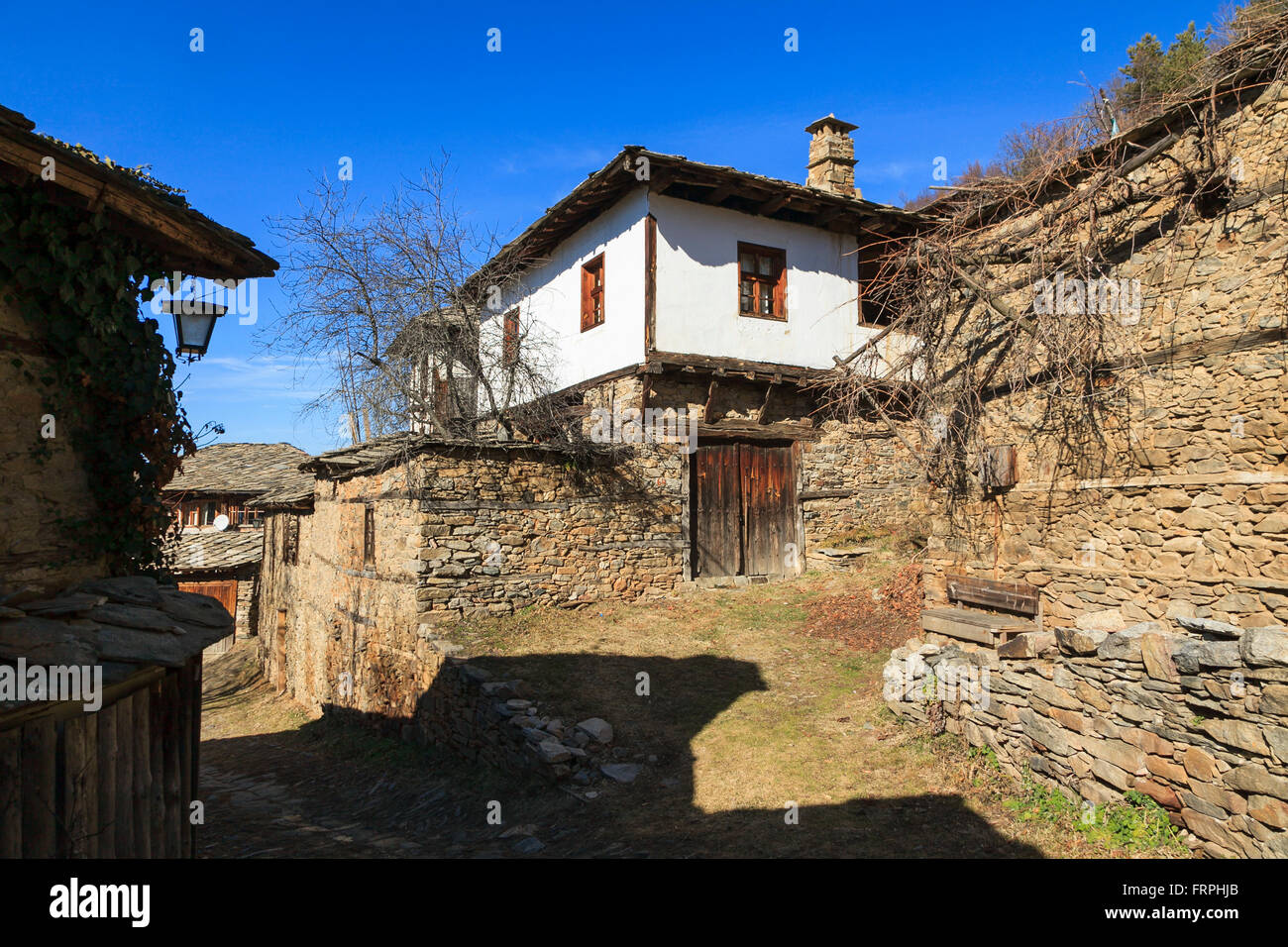 Leshten village, Bulgaria Stock Photo - Alamy