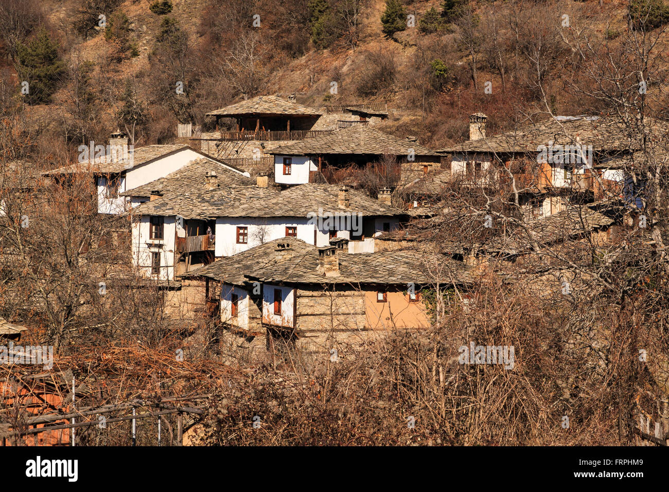 Leshten village, Bulgaria Stock Photo - Alamy