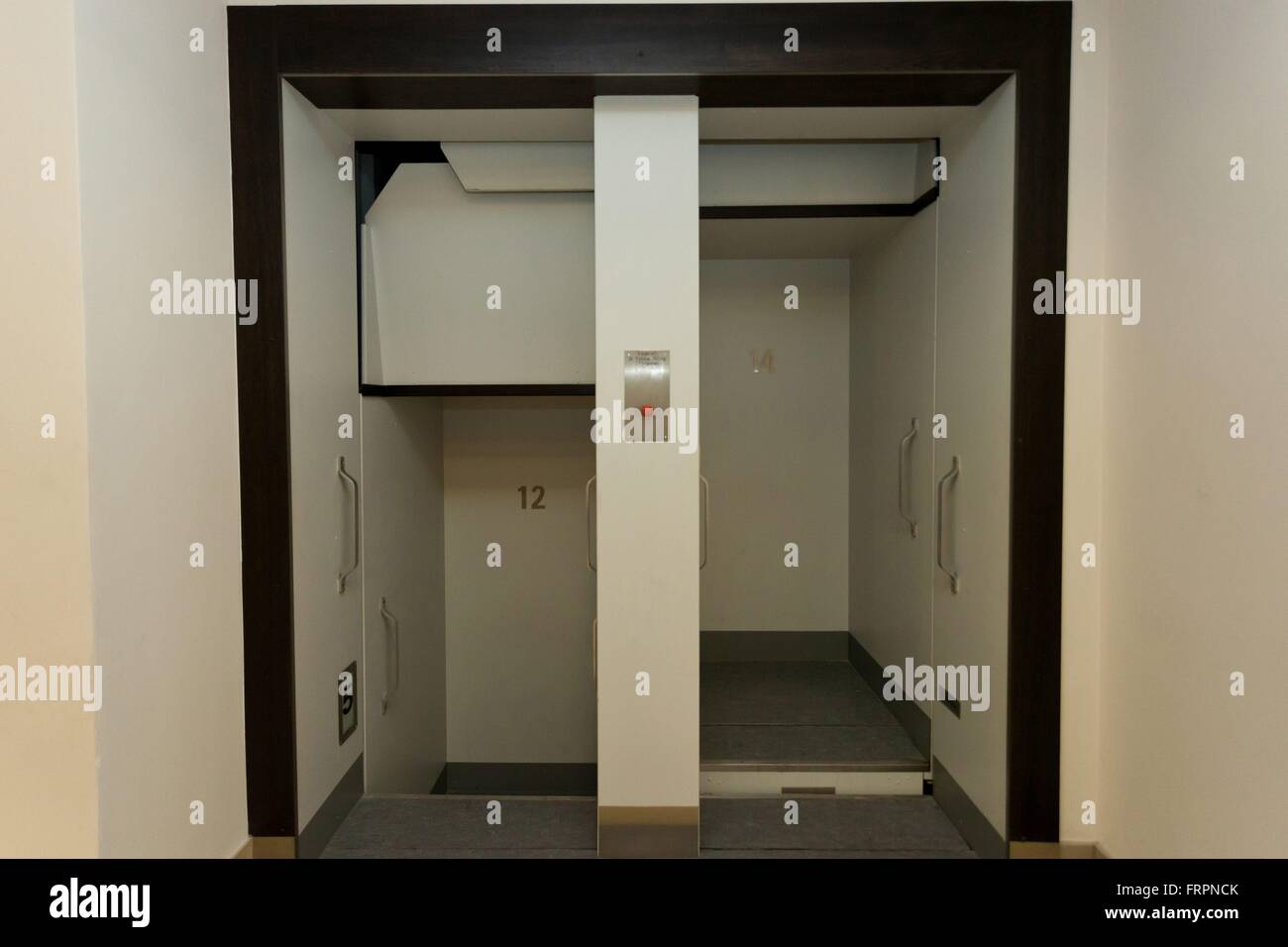 Paternoster lift hi-res stock photography and images - Alamy