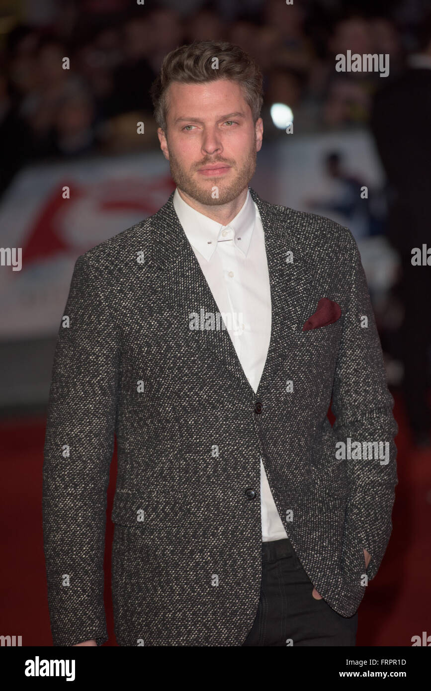 London, UK. Rick Edwards at European Premiere of 'Batman v Superman ...