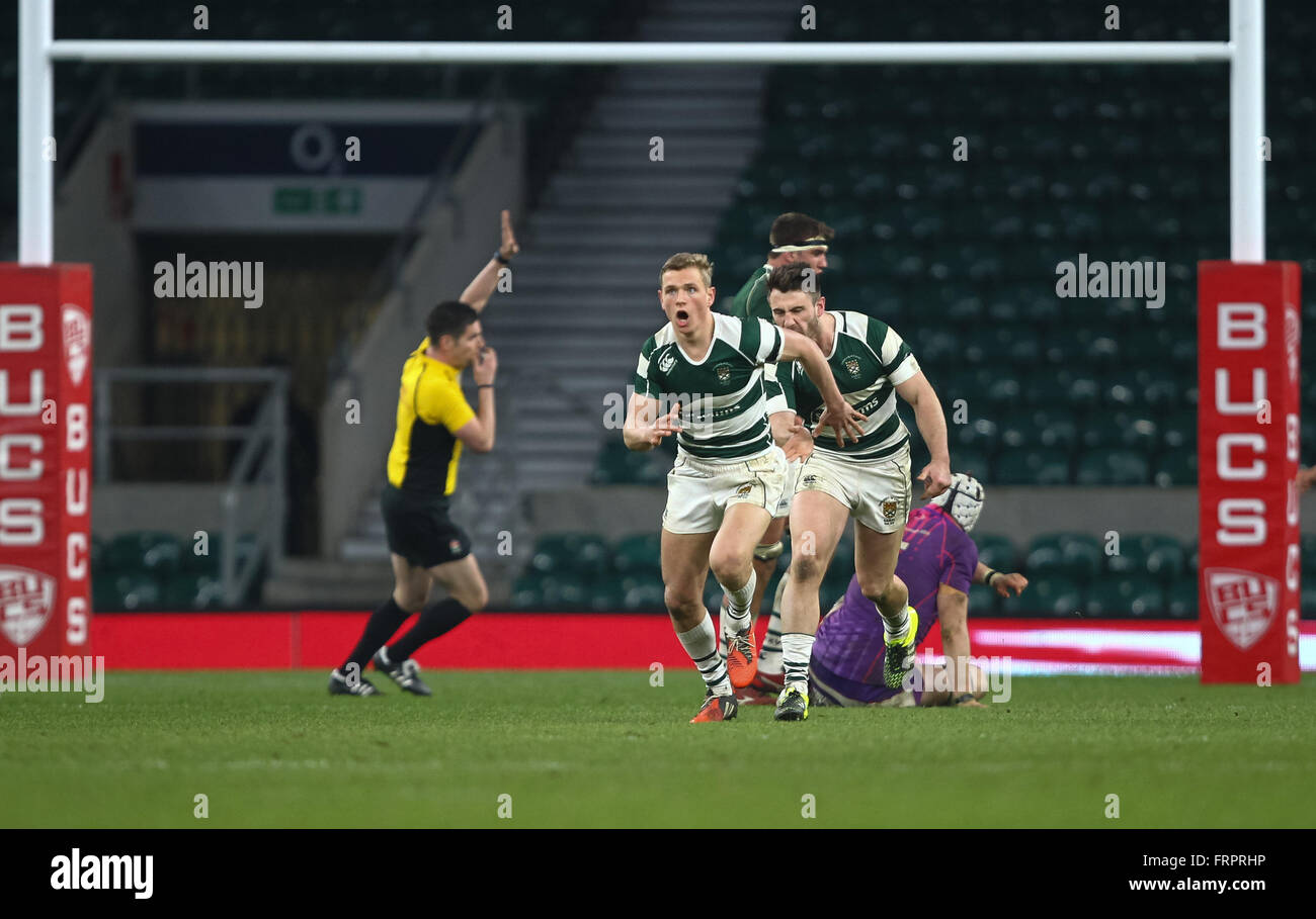 British Universities Mens Rugby Union Championship Final Twickenham ...