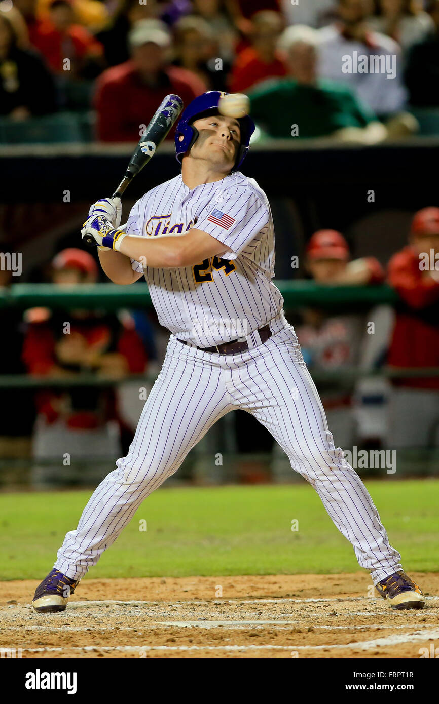 Metairie, Louisiana, USA. 22nd Mar, 2016. LSU outfielder Beau Jordan ...