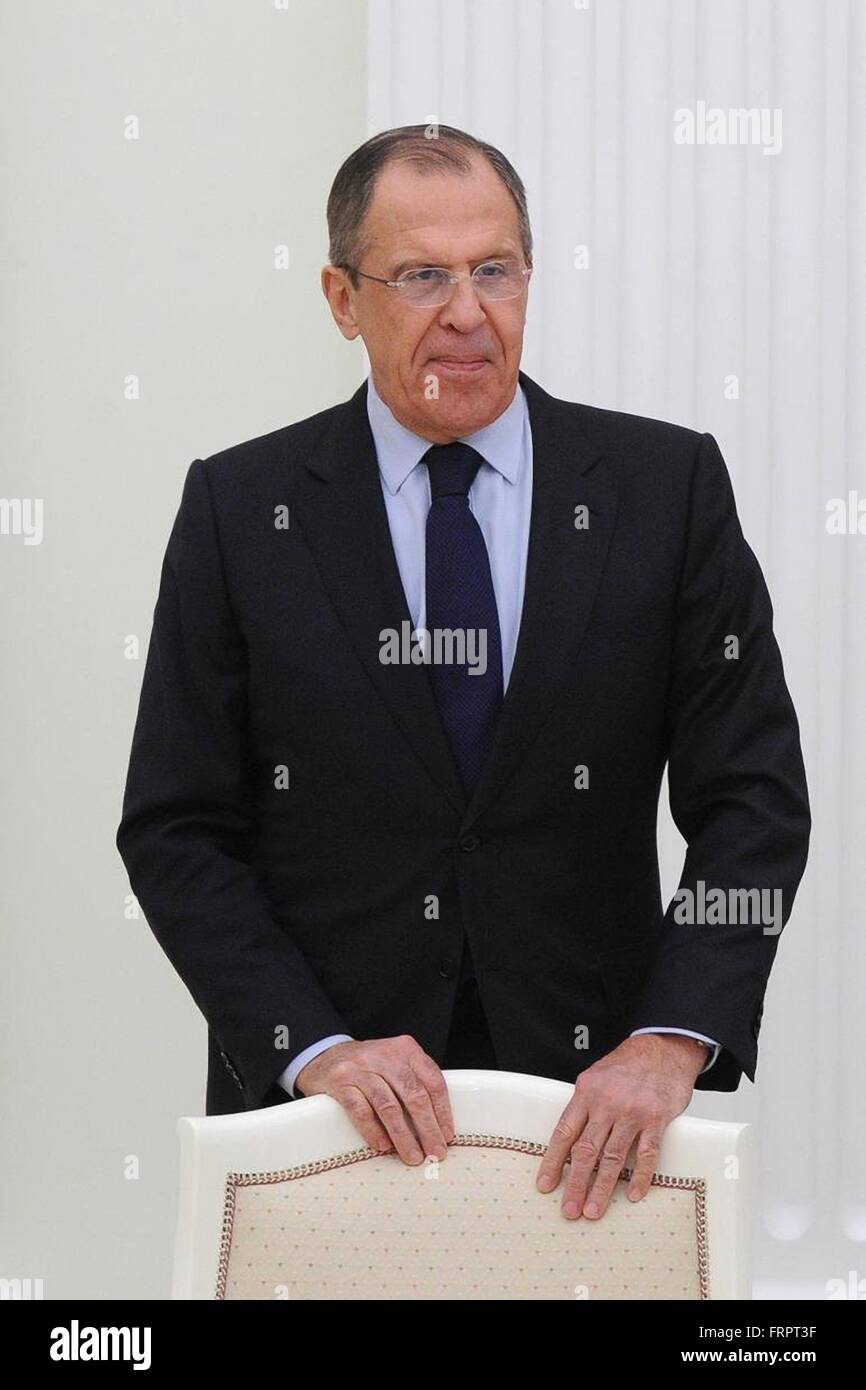 Sergey lavrov portrait hi-res stock photography and images - Alamy