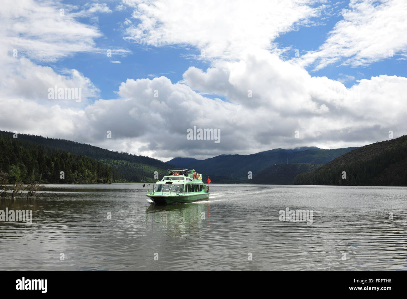 Diqing, China. 24th July, 2015. Many people get to know Shangri-La ...
