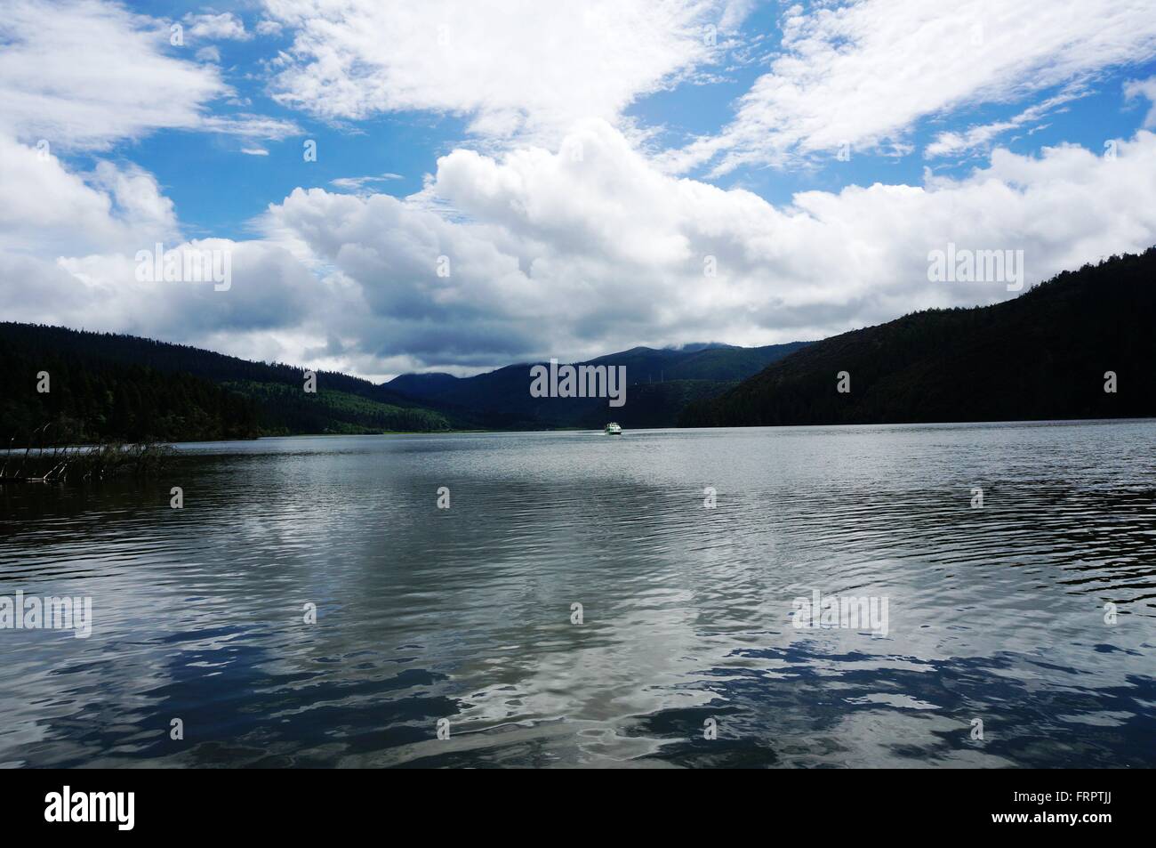 Diqing, China. 24th July, 2015. Many people get to know Shangri-La ...