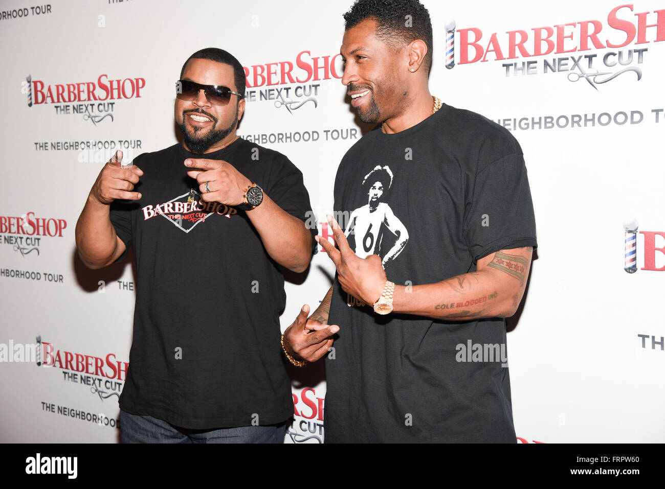 Philadelphia, Pennsylvania, USA. 23rd Mar, 2016. ICE CUBE and DEON COLE ...