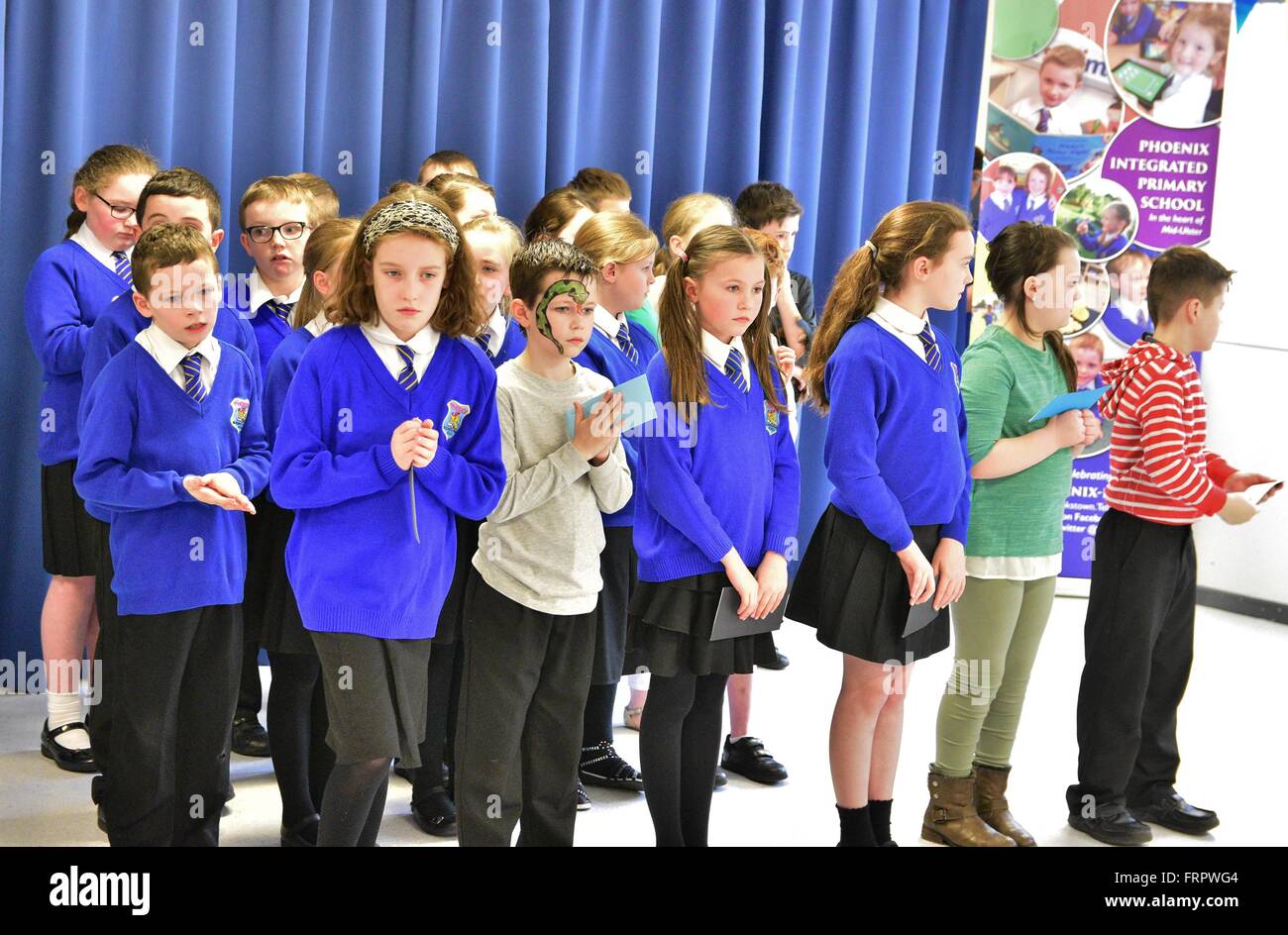 Cookstown, United Kingdom. 23rd Mar, 2016. Phoenix Integrated Primary ...