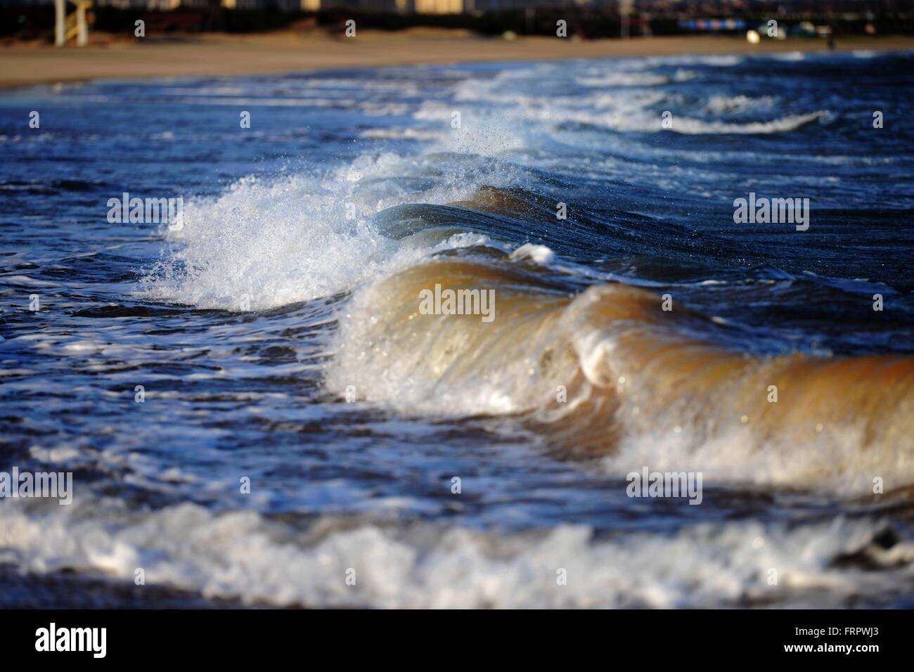 Tsingtao, China. 23rd Mar, 2016. Most beautiful astronomical tide under ...