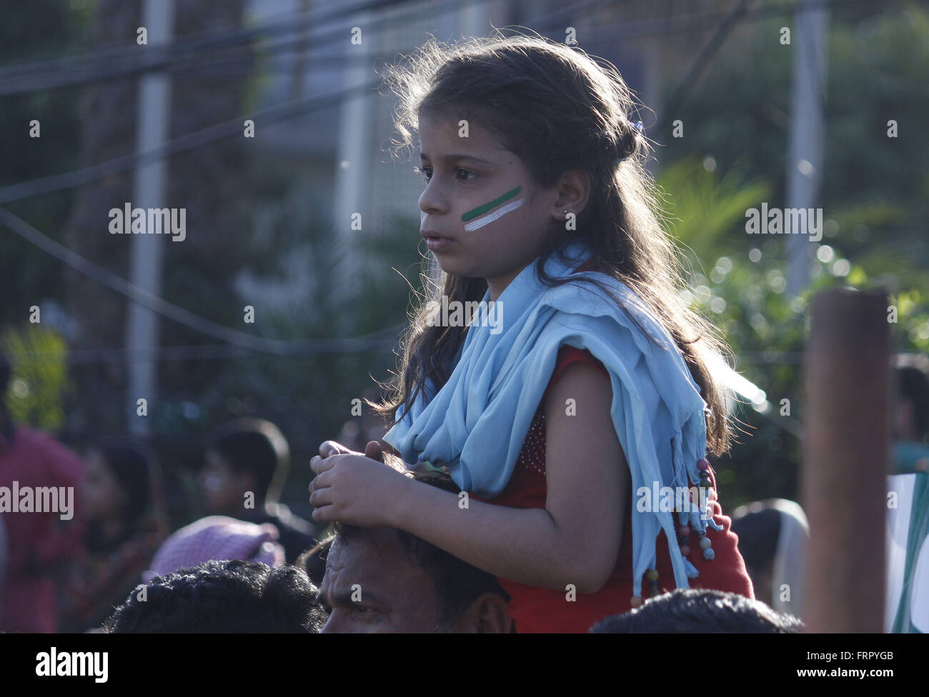 Lahore, Pakistan. 23rd Mar, 2016. Pakistani people celebrating Pakistan ...