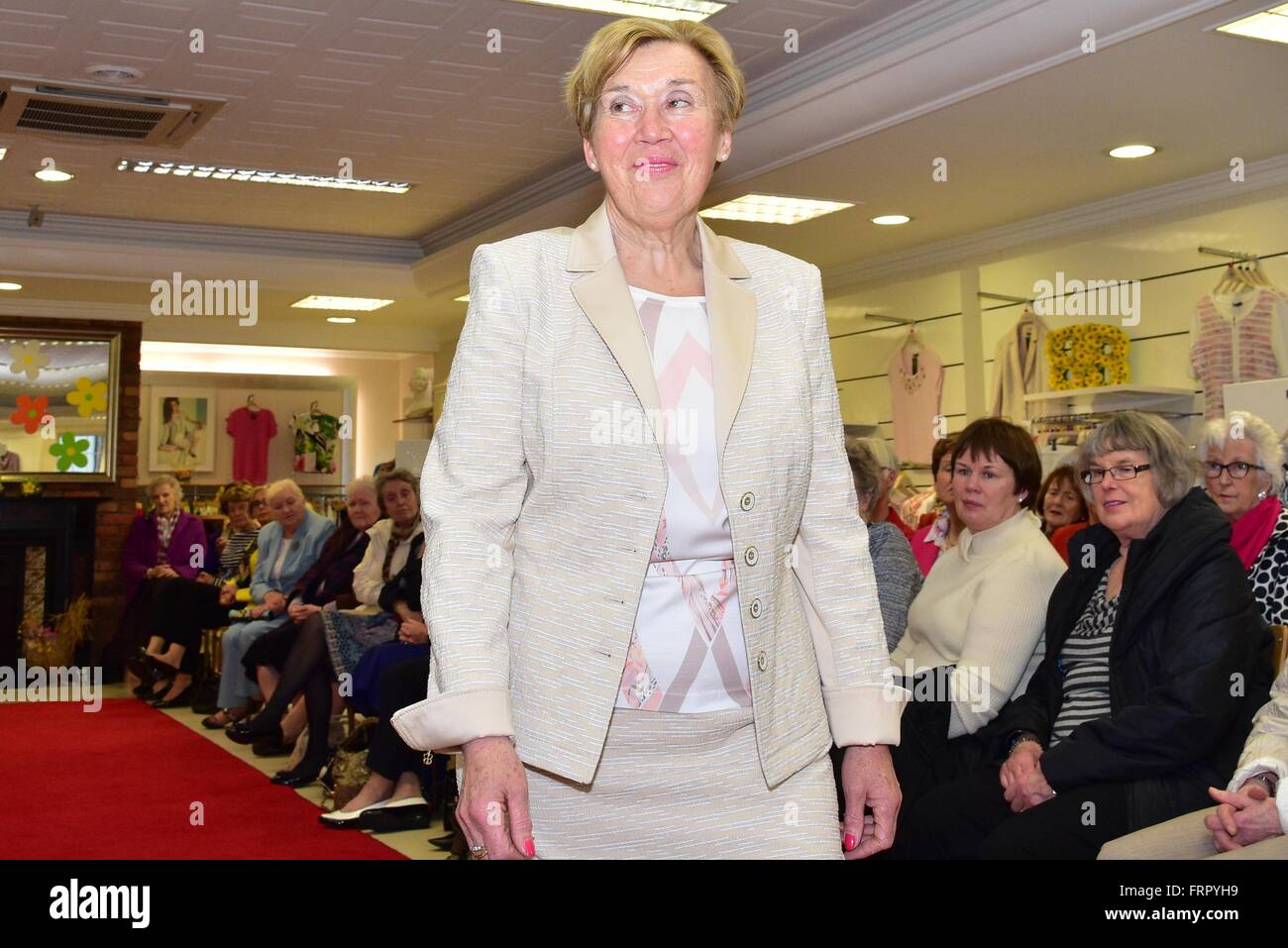 Dungannon, United Kingdom. 23rd Mar, 2016. Local Fashion Model Iris ...
