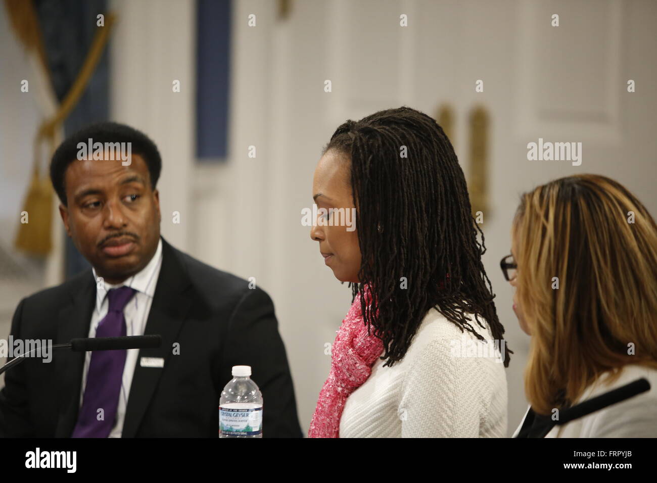 New York City, United States. 23rd Mar, 2016. Nathaniel Fields ...
