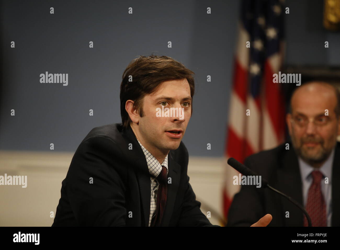 New York City, United States. 23rd Mar, 2016. NY city council member ...