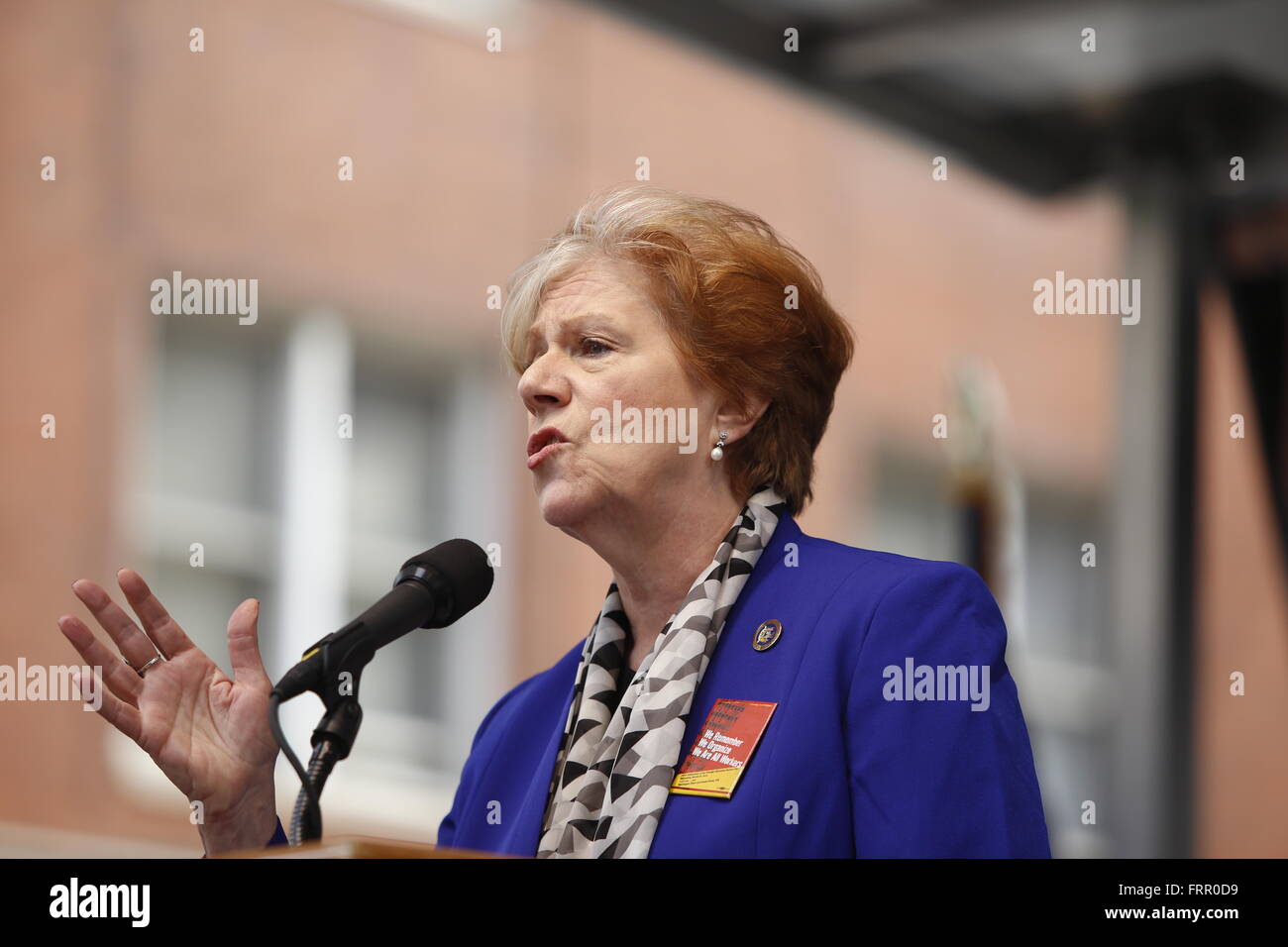 New York City, United States. 23rd Mar, 2016. New York State Labor ...