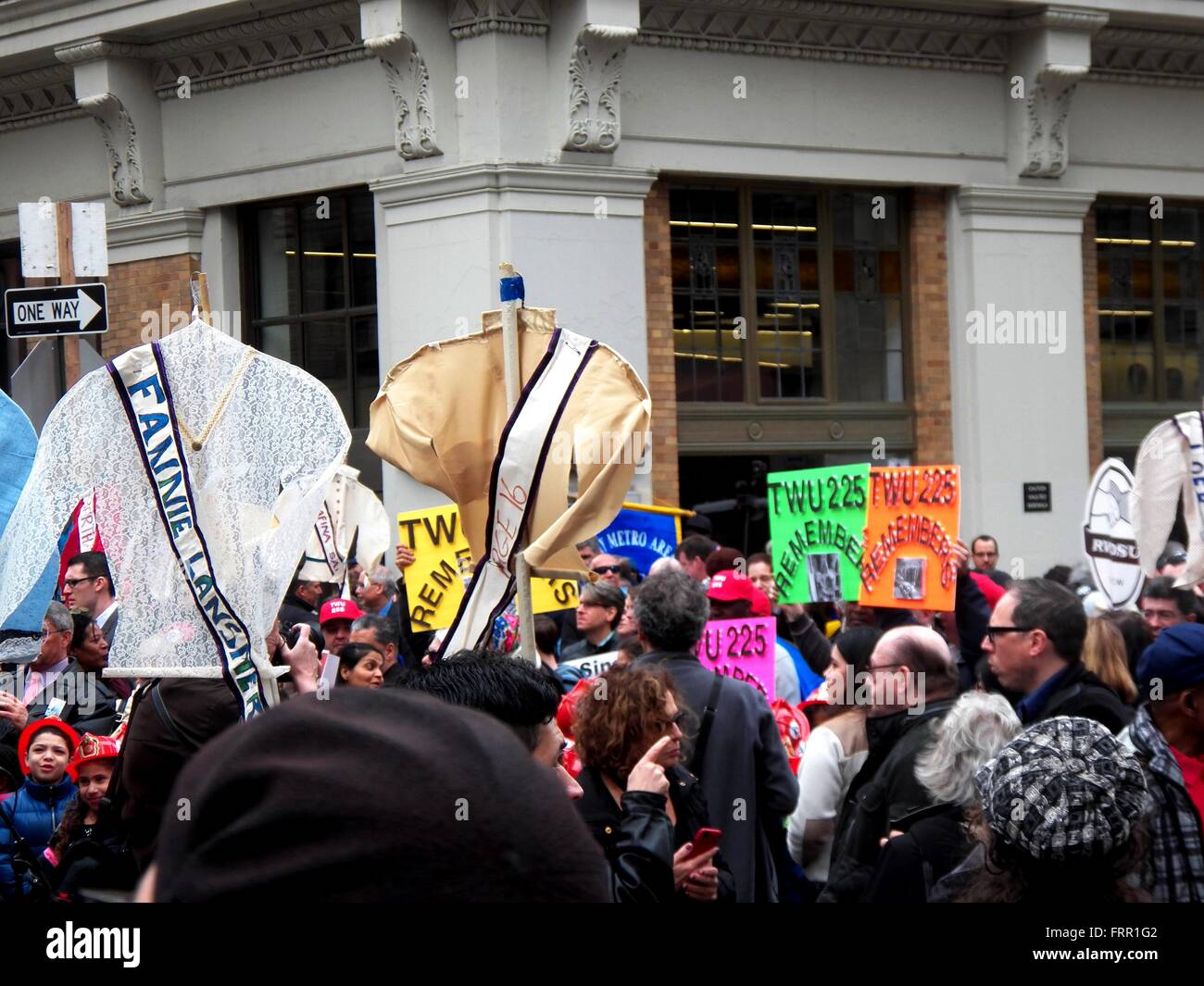 New York, United States. 23rd Mar, 2016. Organized labor, community and ...