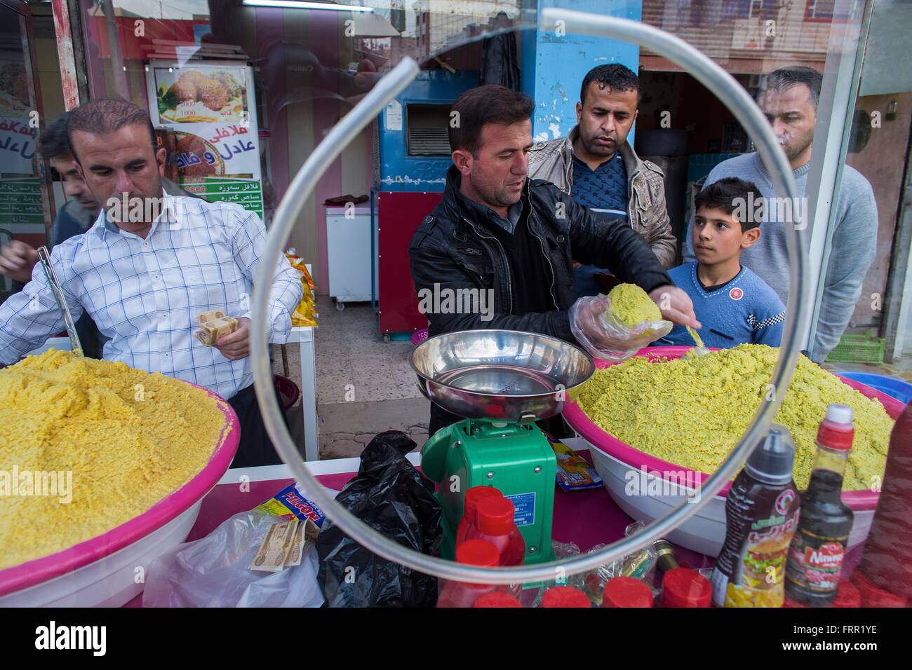 street vendor in Kalar, Northern Iraq Stock Photo - Alamy