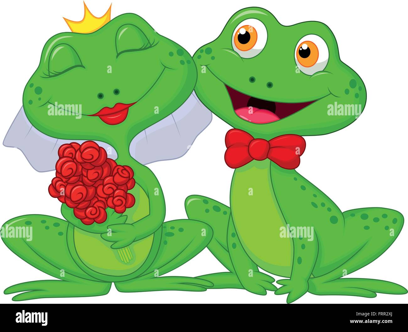 Couple with flippers Stock Vector Images - Alamy