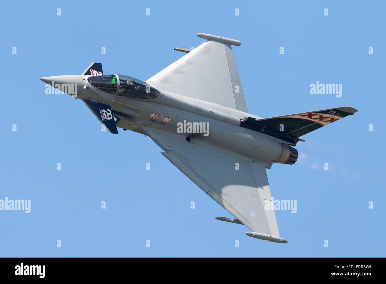 Royal Air Force (RAF) Eurofighter EF-2000 Typhoon multirole fighter ...