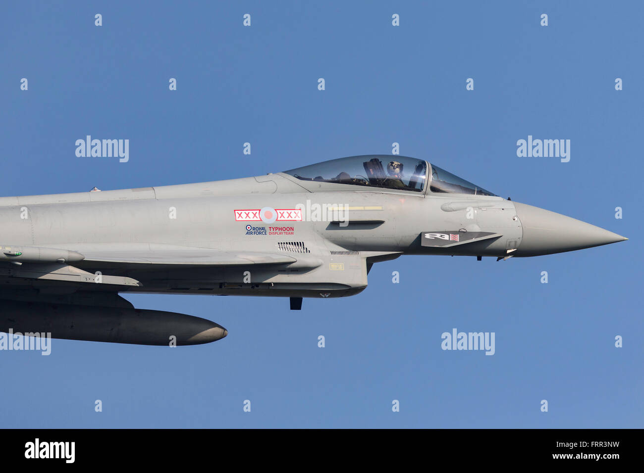 Royal Air Force (RAF) Eurofighter EF-2000 Typhoon multirole fighter ...