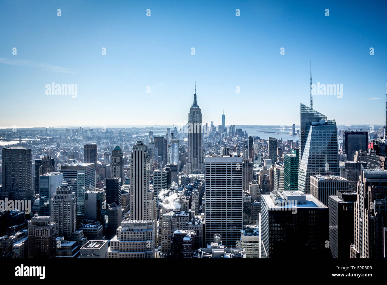 Empire state building snow hi-res stock photography and images - Alamy