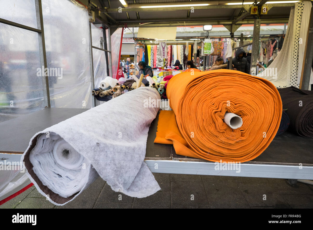 Cloth stall hi-res stock photography and images - Alamy