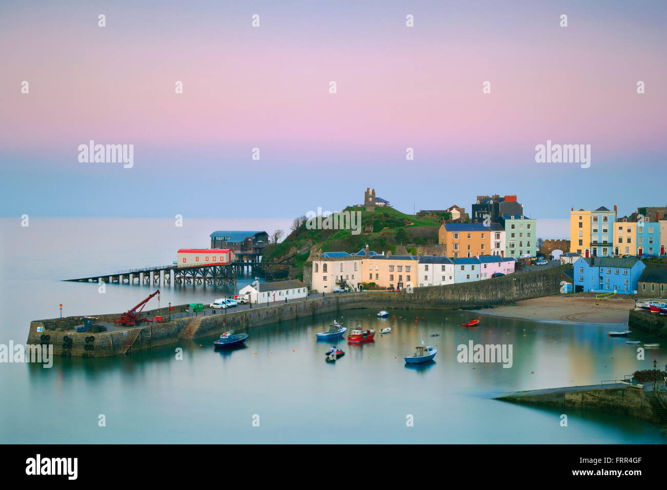 Tenby sunrise hi-res stock photography and images - Alamy