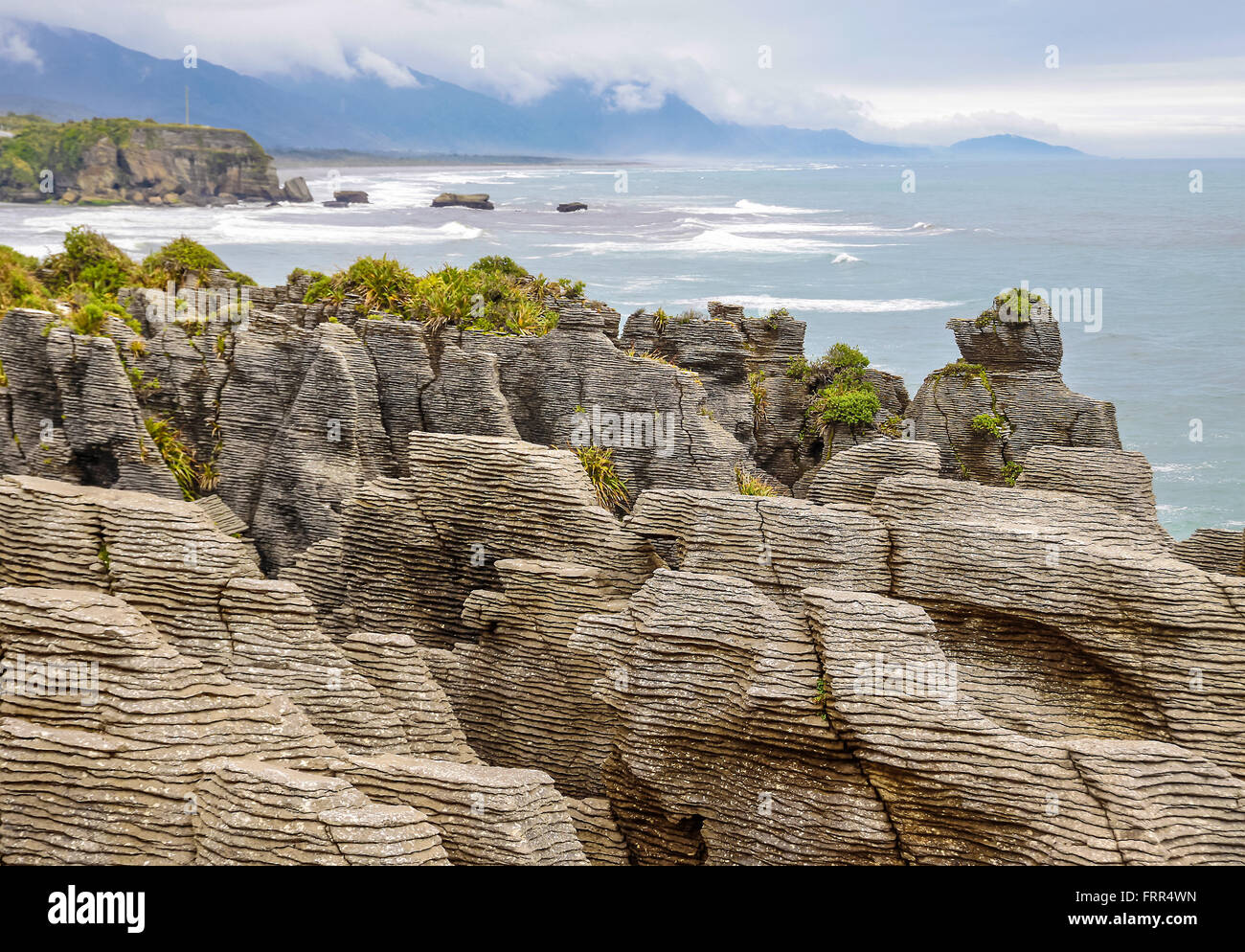 Punakaiki pancake rocks new zealand hi-res stock photography and images ...