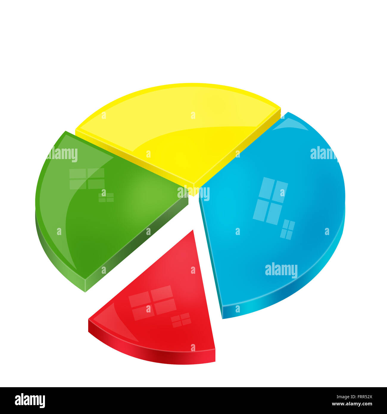 Money pie chart hi-res stock photography and images - Alamy
