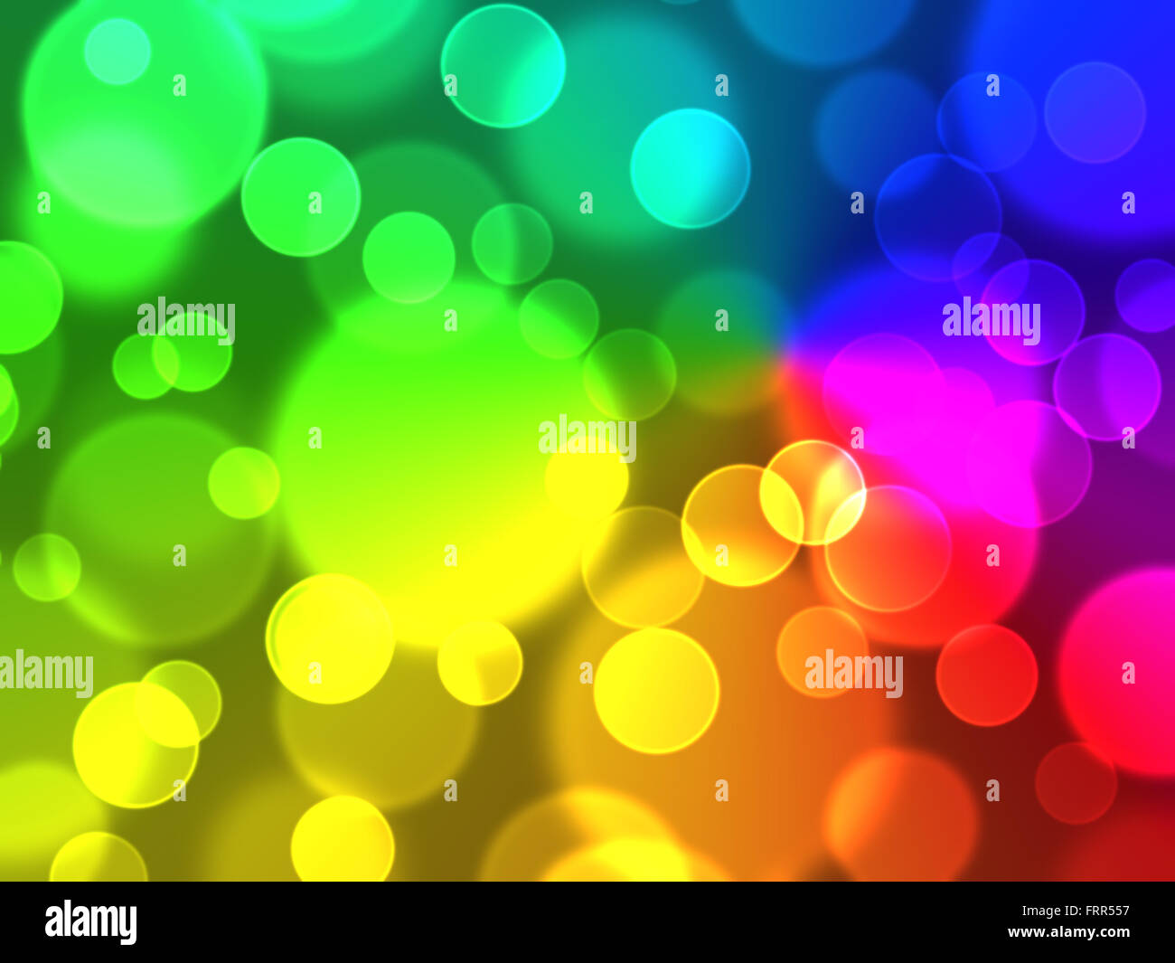 Rainbow bokeh light hi-res stock photography and images - Alamy