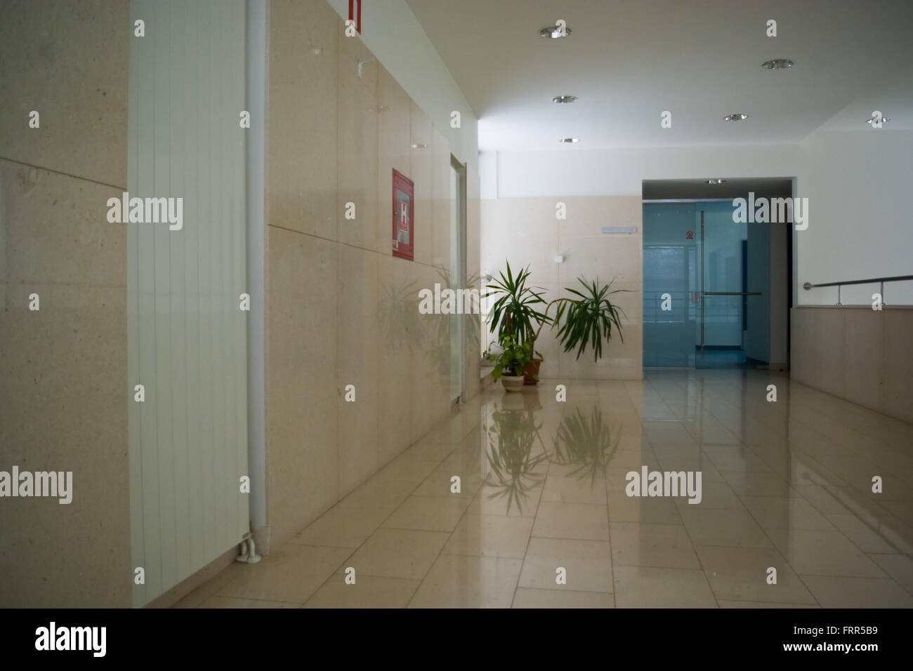 hospital indoors of a modern medical facility Stock Photo - Alamy
