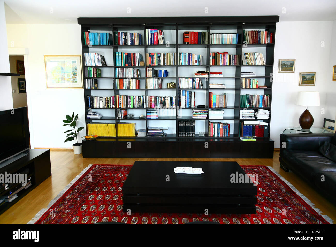 Rich living room books hi-res stock photography and images - Alamy