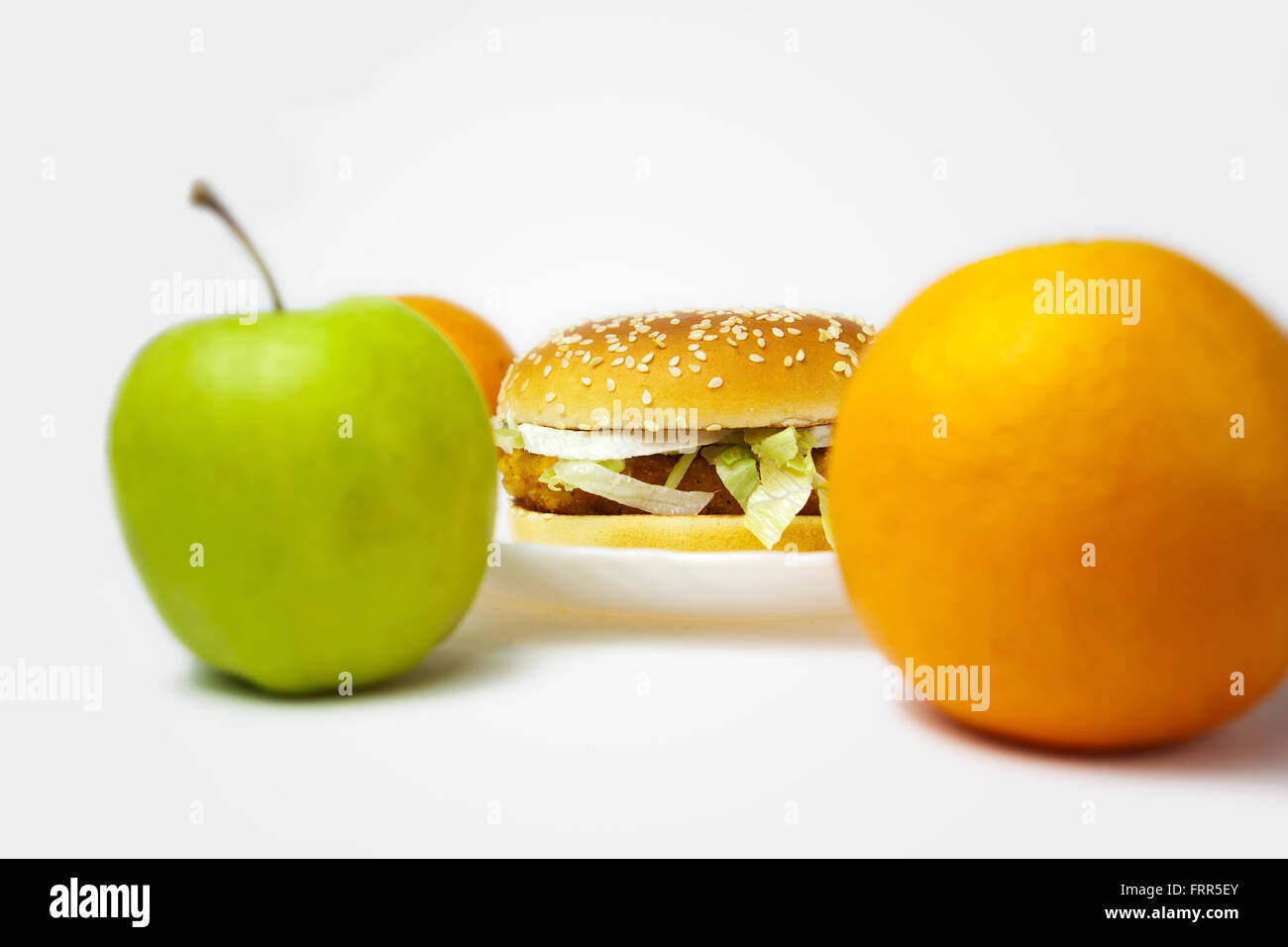 Vegetable burger juicy chicken hi-res stock photography and images - Alamy