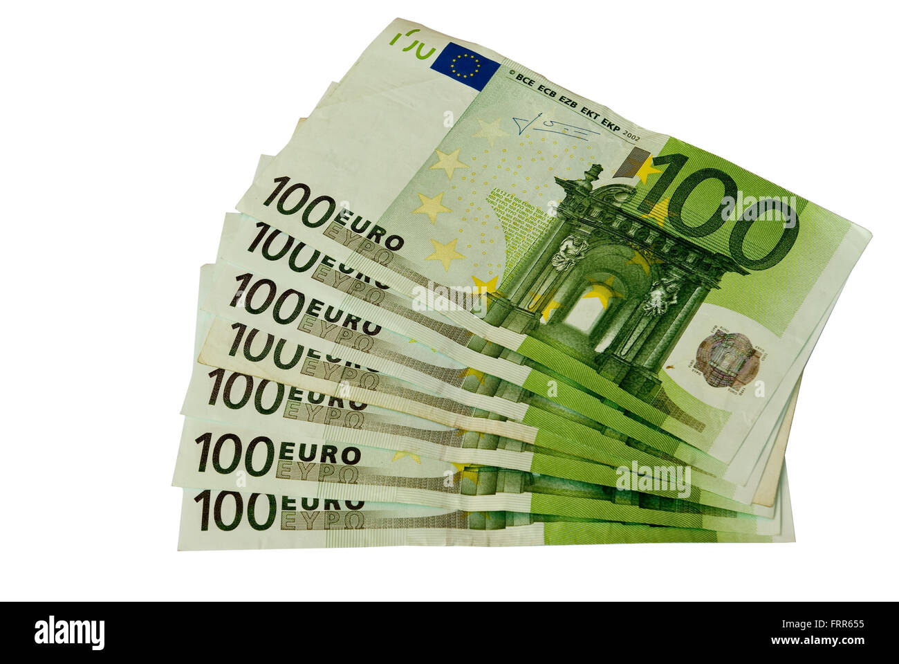 100 euro banknotes stacked Stock Photo - Alamy