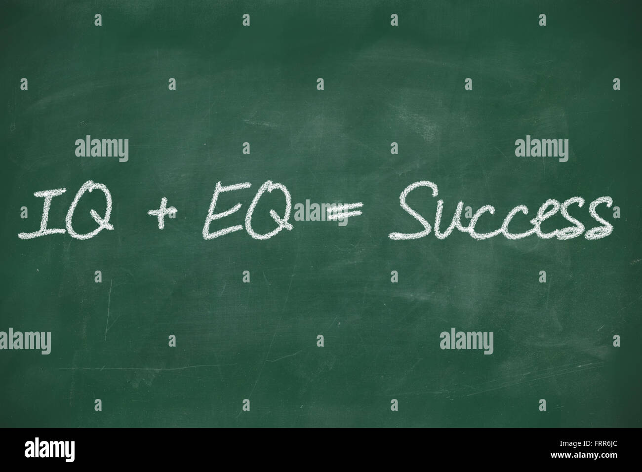 formula for success iq eq success concept Stock Photo - Alamy