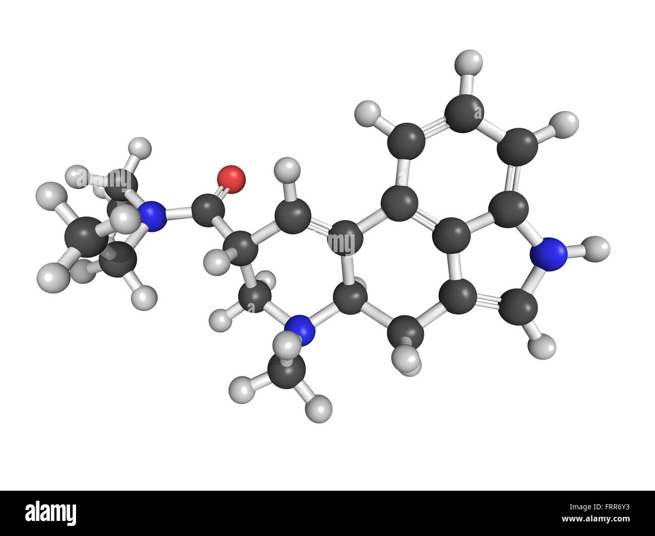 Lysergic acid diethylamide molecule hi-res stock photography and images ...