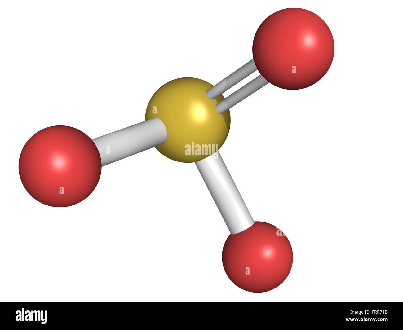 Chemical structure of sulfite (sulphite), food and wine preservative ...