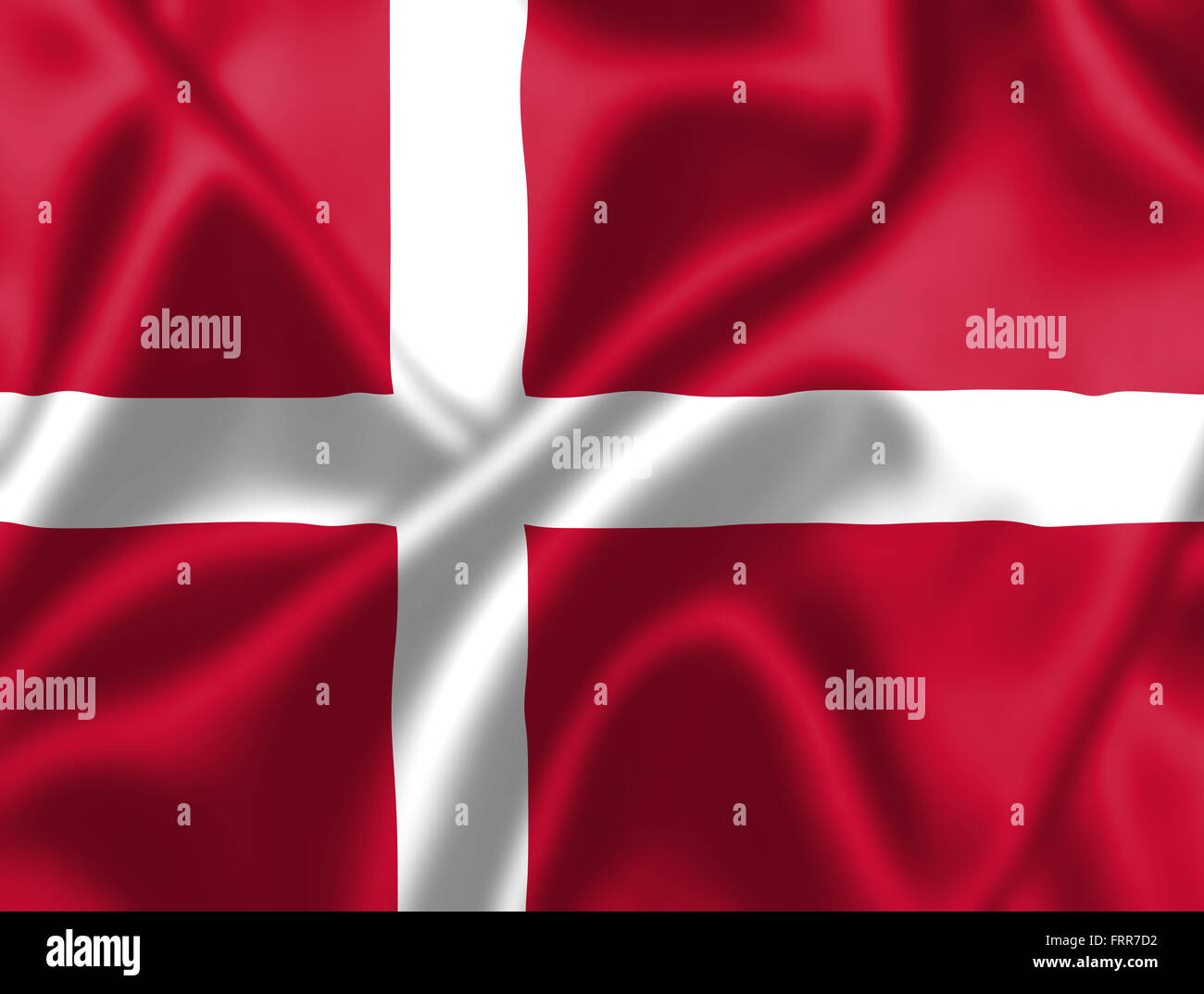 Flag of denmark flying hi-res stock photography and images - Alamy